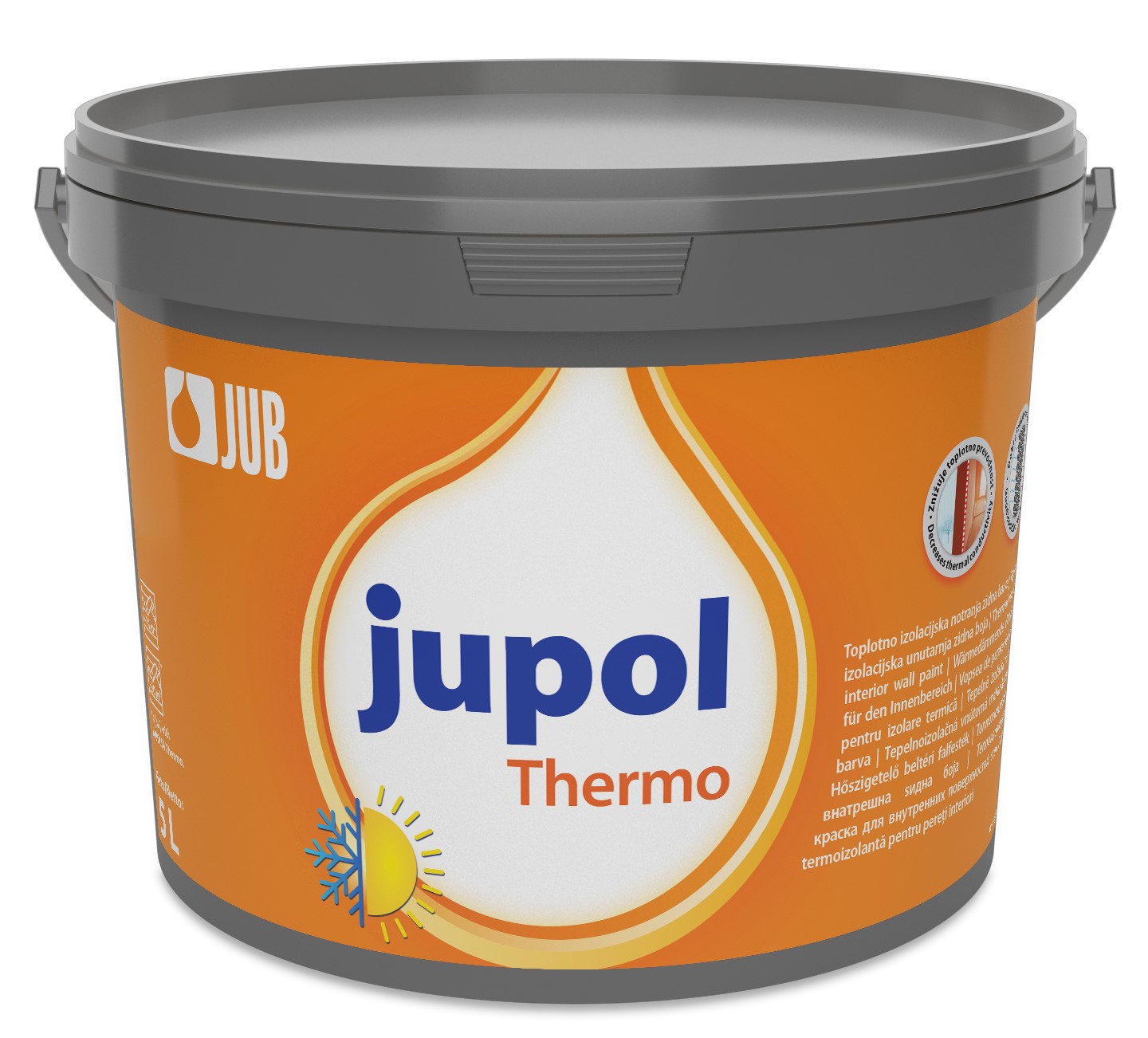 JUPOL Thermo 5 l Tepelně izolační malířská barva
